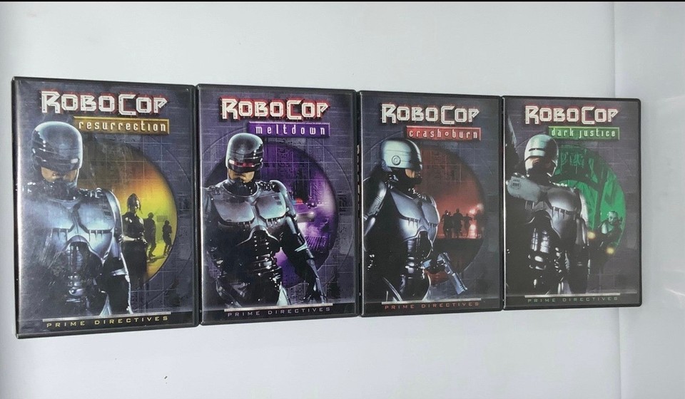 ROBOCOP : Meltdown, Resurrection, Crash O Burn, Dark Justice: 4 DVD SET ...