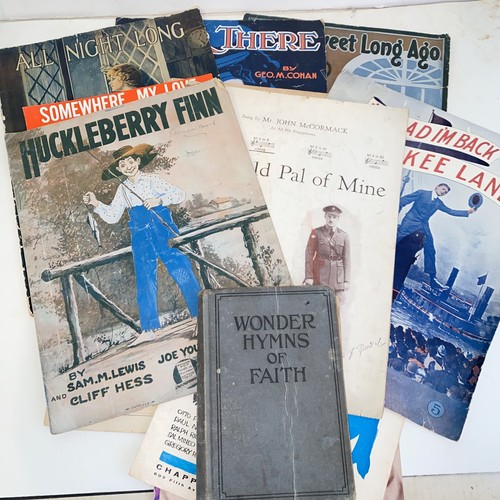 Antique & Vintage 1800s-1990s Sheet Music 140 Piece Lot Rare Solos ...