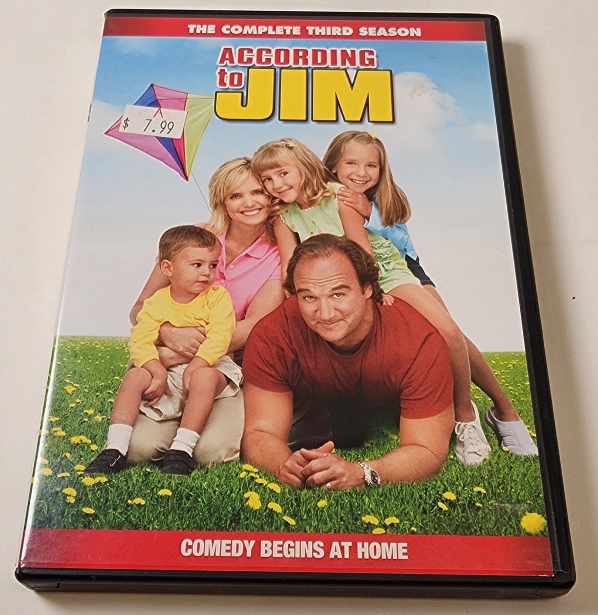 According To Jim According To Jim Season 3 Dvd Cover & Labels (2004)