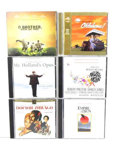 Movie/Musical Soundtrack CDS Lot Of 6 Read Below For List of Titles VG ...