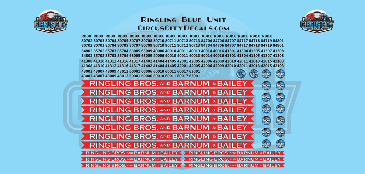 Ringling Brothers Zirkuszug