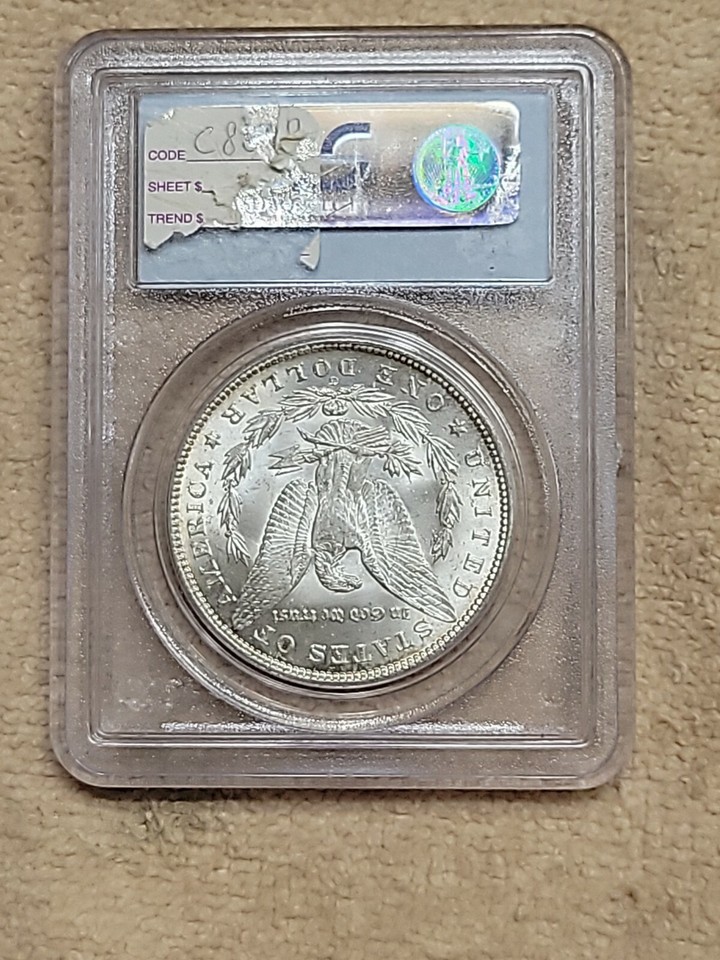 VERY RARE Error MS63 1888-O Morgan Silver Dollar - VAM 1B Scarface Top ...
