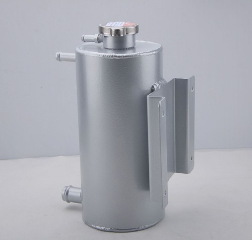 Universal Aluminum Radiator Coolant Overflow Expansion Header Water ...
