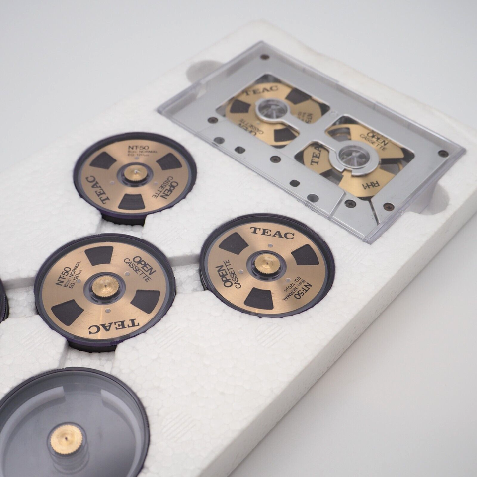 TEAC OC-5N Full Open Cassette Tape Ocasse Reel Holder Metal Reel Tape ...