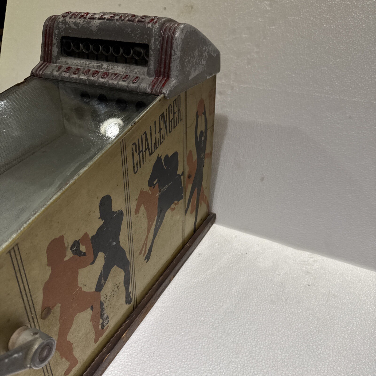 1925 Antique A.B.T. mfg co Challenger 1 Cent Penny Arcade Target ...