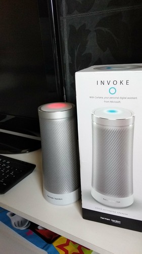 Harman Kardon HKINVOKEGRAAM Invoke Smart Bluetooth Speaker for sale online | eBay