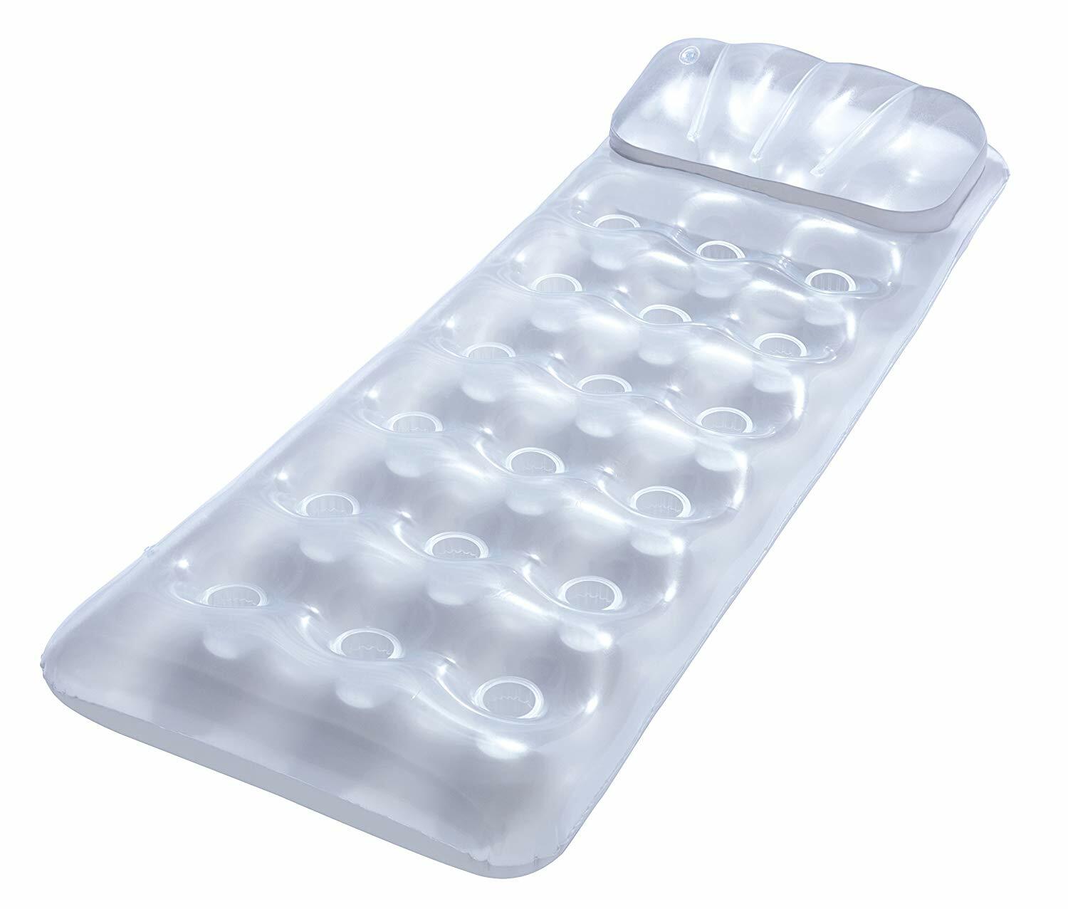 Bestway Metal tech Lounger 74x28inch Lilo | Grelly België