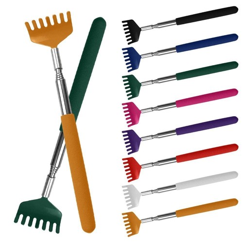 Steel Retractable Back Itch Scratcher Extendable Back Scratcher Massage ...