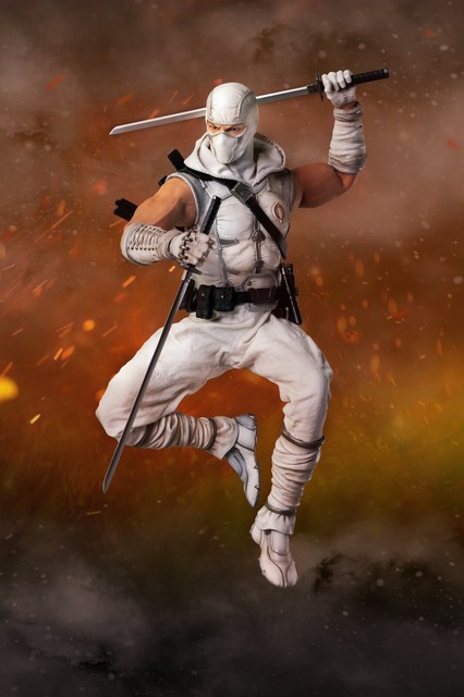 ThreeZero Storm Shadow G.I. Joe Special Forces Action Figure White ...