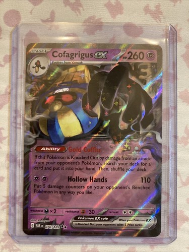 Cofagrigus ex 076/182 (Double Rare) Paradox Rift Near Mint Pokemon TCG ...