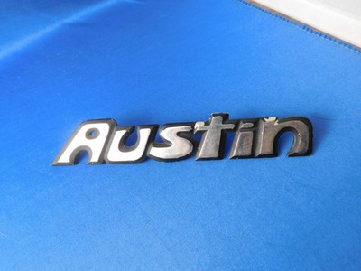 AUSTIN METAL CAR EMBLEM BADGE NAME PLATE LOGO PART REPAIR REPLACE ...