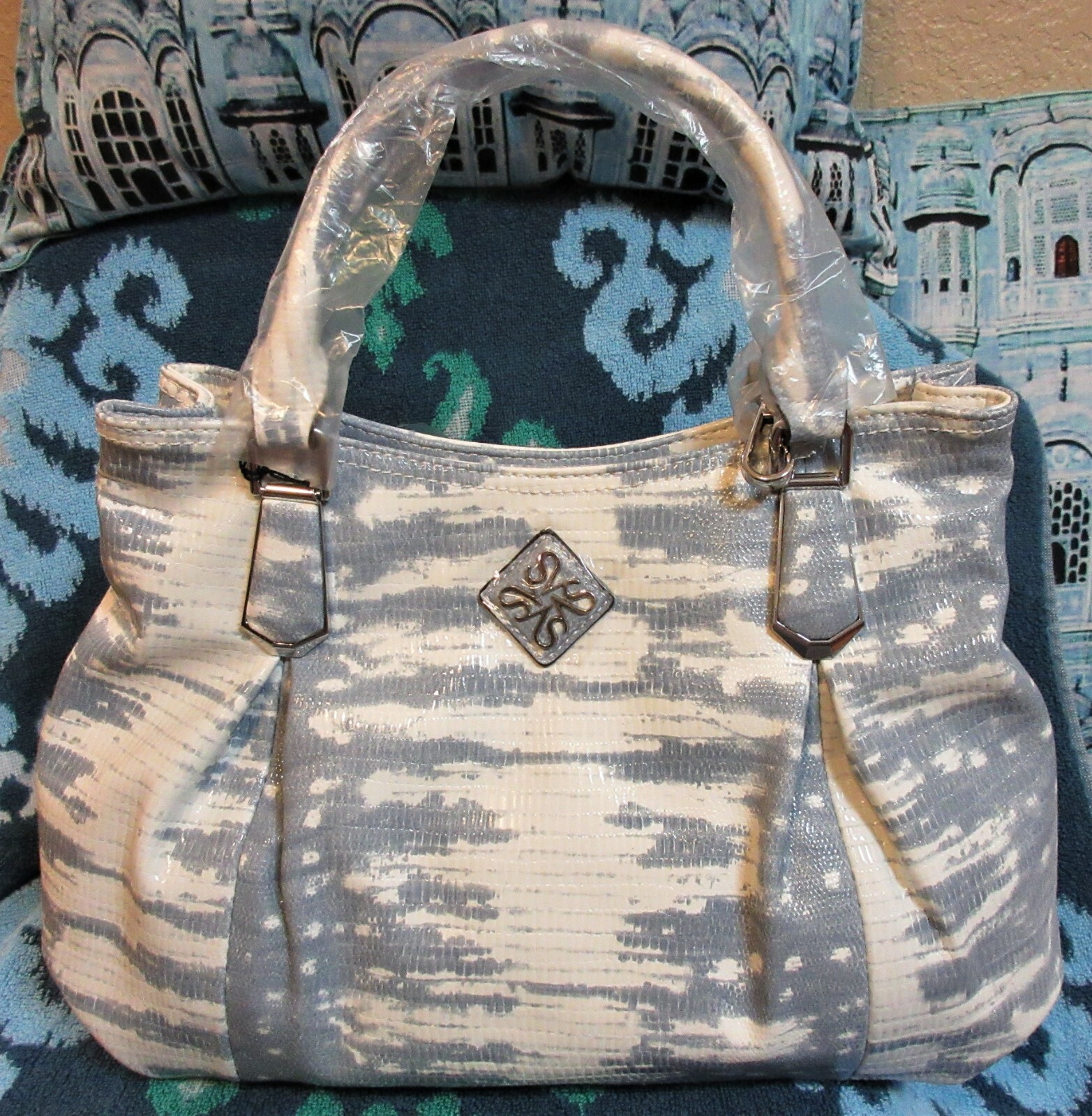 Snakeskin Print Handbag Simply Vera By Vera Wang 'Modena' Convertible ...