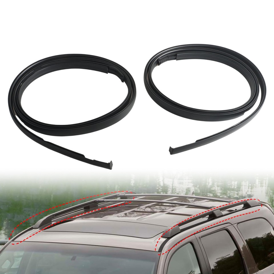Passenger & Driver Roof Drip Molding Fit for 08-21 Toyota Sequoia 75551 ...