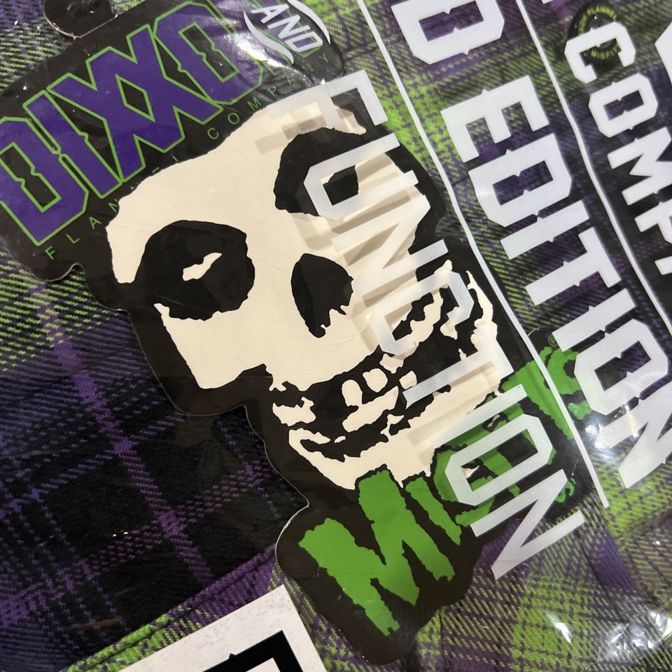 Dixxon Flannel Misfits **1.0** Men's XL EXTRA LARGE BNIB! | eBay