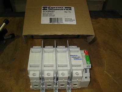 Ferraz Shawmut SCV604SO 60 A 600 V Disconnect Switch 3 Ph Socomec ...