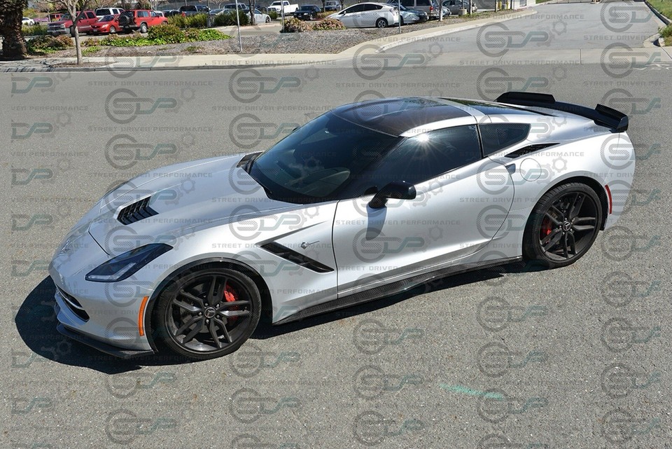 2014-2019 C7 Corvette "Z06 Z07 Conversion"Side Skirts Rocker Panels ...