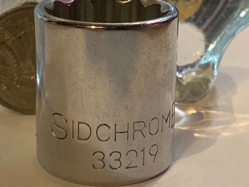 SIDCHROME (33219) 3/8" DRIVE METRIC SOCKET 12 PT SIZE 19 - AU STOCK ...