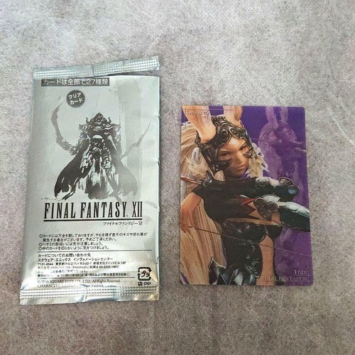 Final Fantasy 12 Clear Card / Fran /JAPAN | eBay