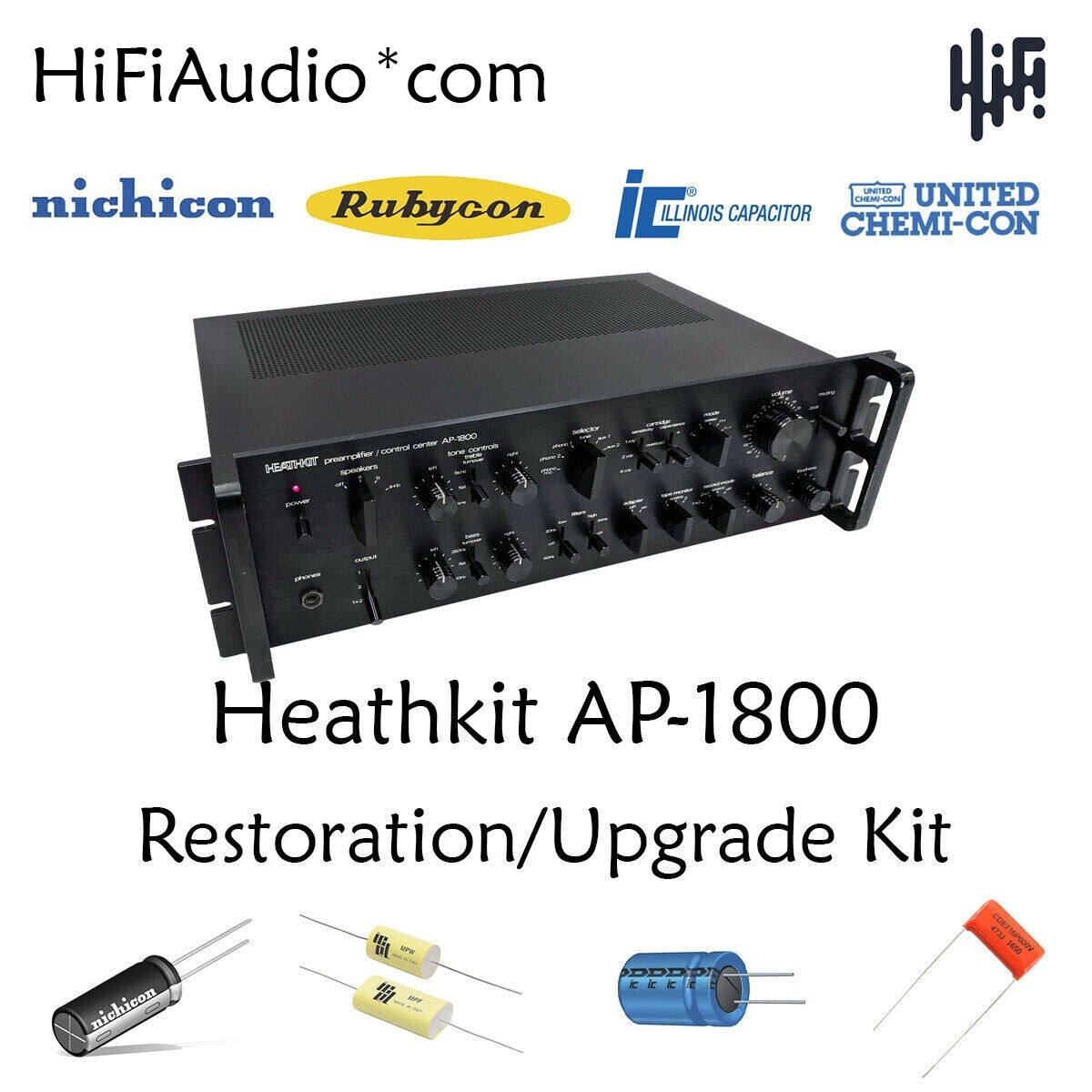 Heathkit ap-1800 restoration kit service recap capacitor fix rebuild | eBay