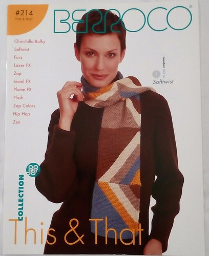 Berroco This & That Pattern Brochure 214 Booklet Knit Crochet 18 design ...