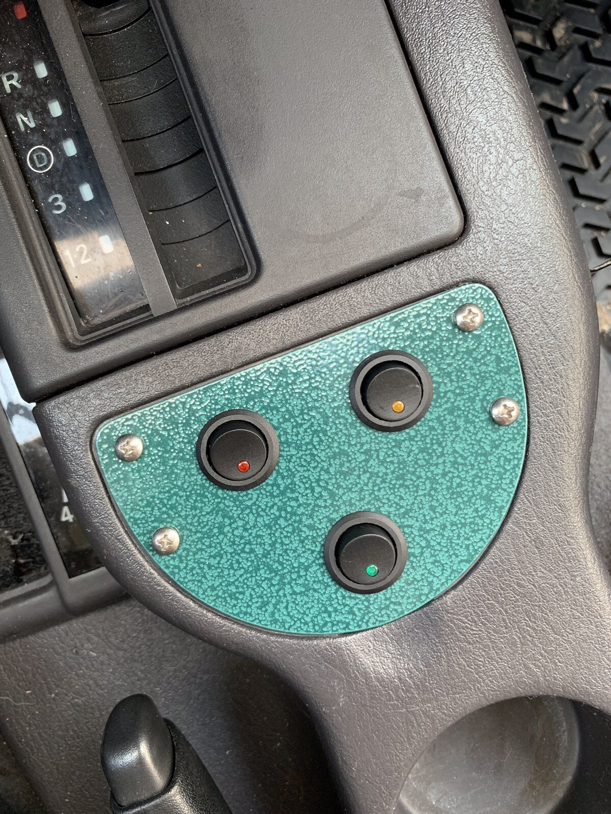 Fits Jeep Cherokee XJ Ash Tray off-road steel 3 Panel Switches rock ...