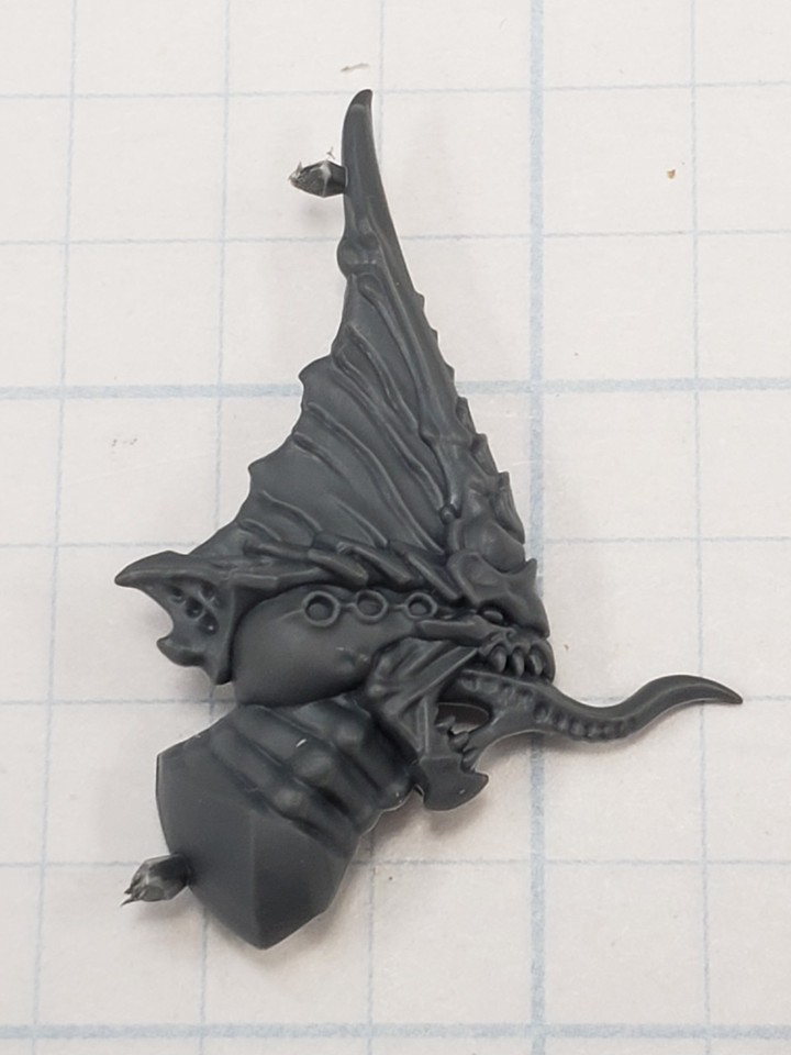 Warhammer 40k Tyranid Kill Team Bits Ravener Warrior Prime Crested Head ...