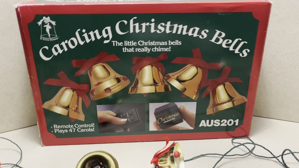 VTG Ye Merrie Minstrel Caroling Christmas Bells 47 Songs Carols AUS-201 ...