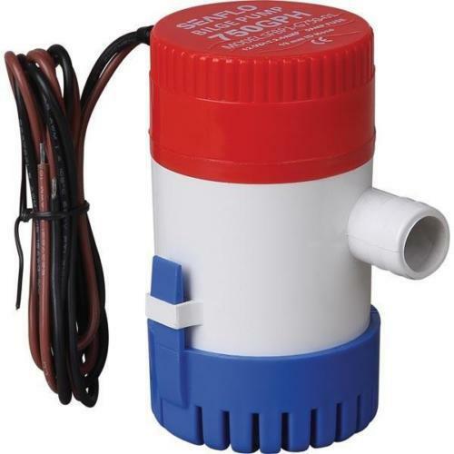 POMPA COMPATTA AD IMMERSIONE 12V 50Lt/MIN VORTEX 750 POMPE ELETTROPOMPE ...