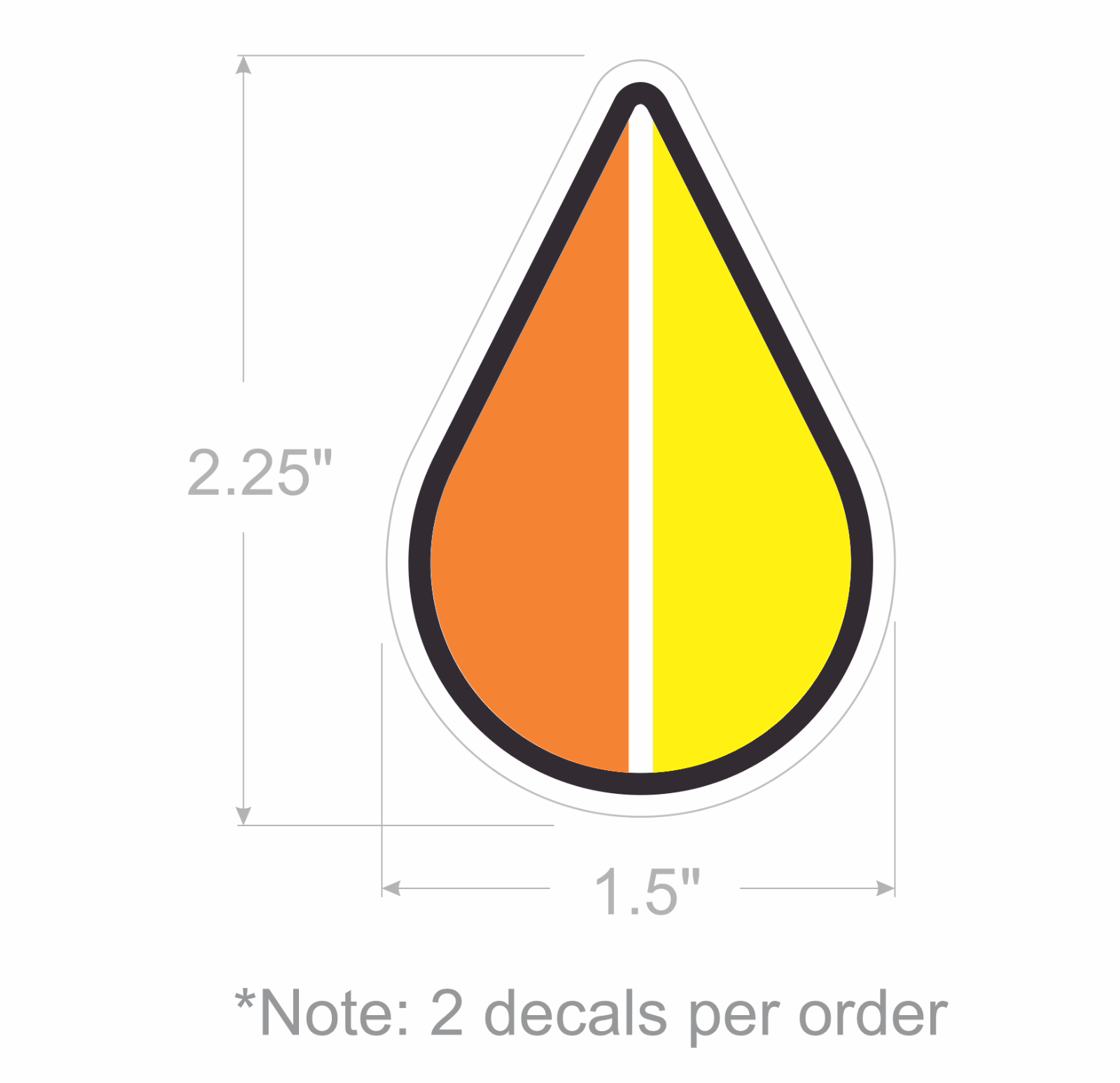 Size: 2.25" JDM Koreisha Elderly Driver Badge Sticker Soshinoya Wakaba ...