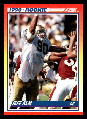 1990 Score #298 Jeff Alm RC | eBay