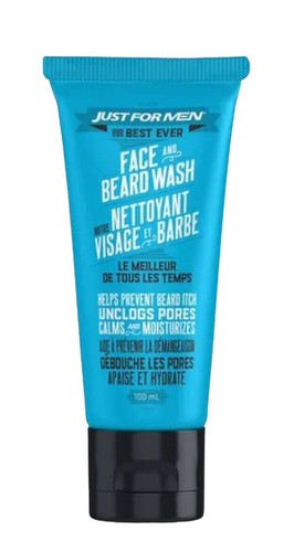 JUST FOR MEN Moisturizing & Soothing The Best Face and Beard Wash 3.4 oz | eBay