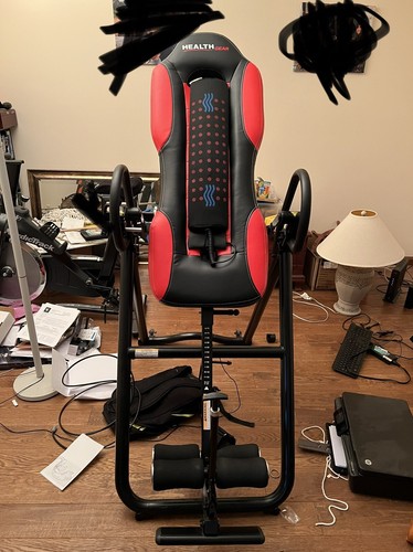 Health Gear ITM5500 Advanced Technology Inversion Table With Vibro ...