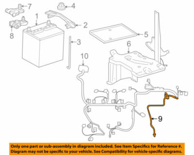 82123-52270 Toyota Wire, engine, no.3 8212352270, New Genuine OEM Part ...
