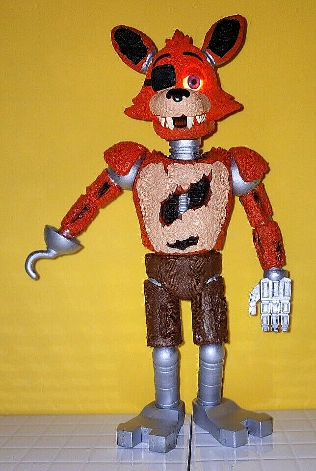 FNAF Five Nights at Freddy's ANIMATRONIC FOXY 12" action figure vinyl ...