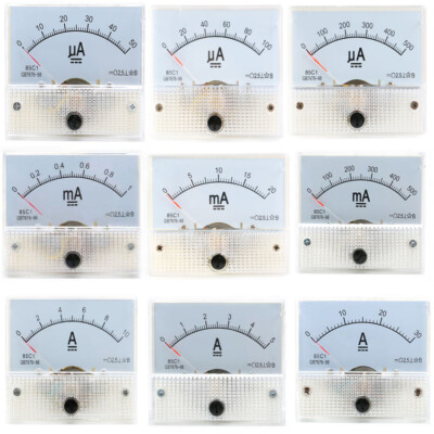 Panel Meters - Dc Amps
