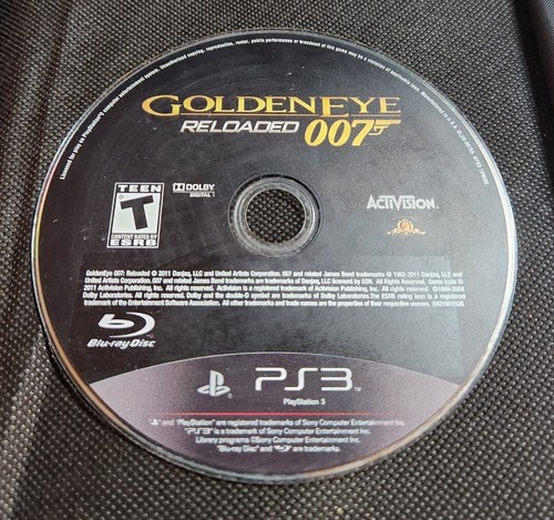 GoldenEye 007 Reloaded (Sony PlayStation 3 PS3) Disc Only Tested ...