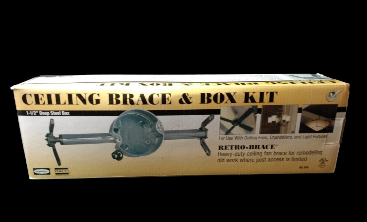Old Work Ceiling Fan Brace Kit