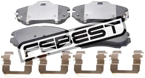 Pad Kit, Disc Brake, Front - Kit Fits Opel 13237750, 1605624, 22959105 ...