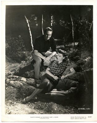 Paulette Goddard, Macdonald Carey, Hazard (1948) F18988 | eBay