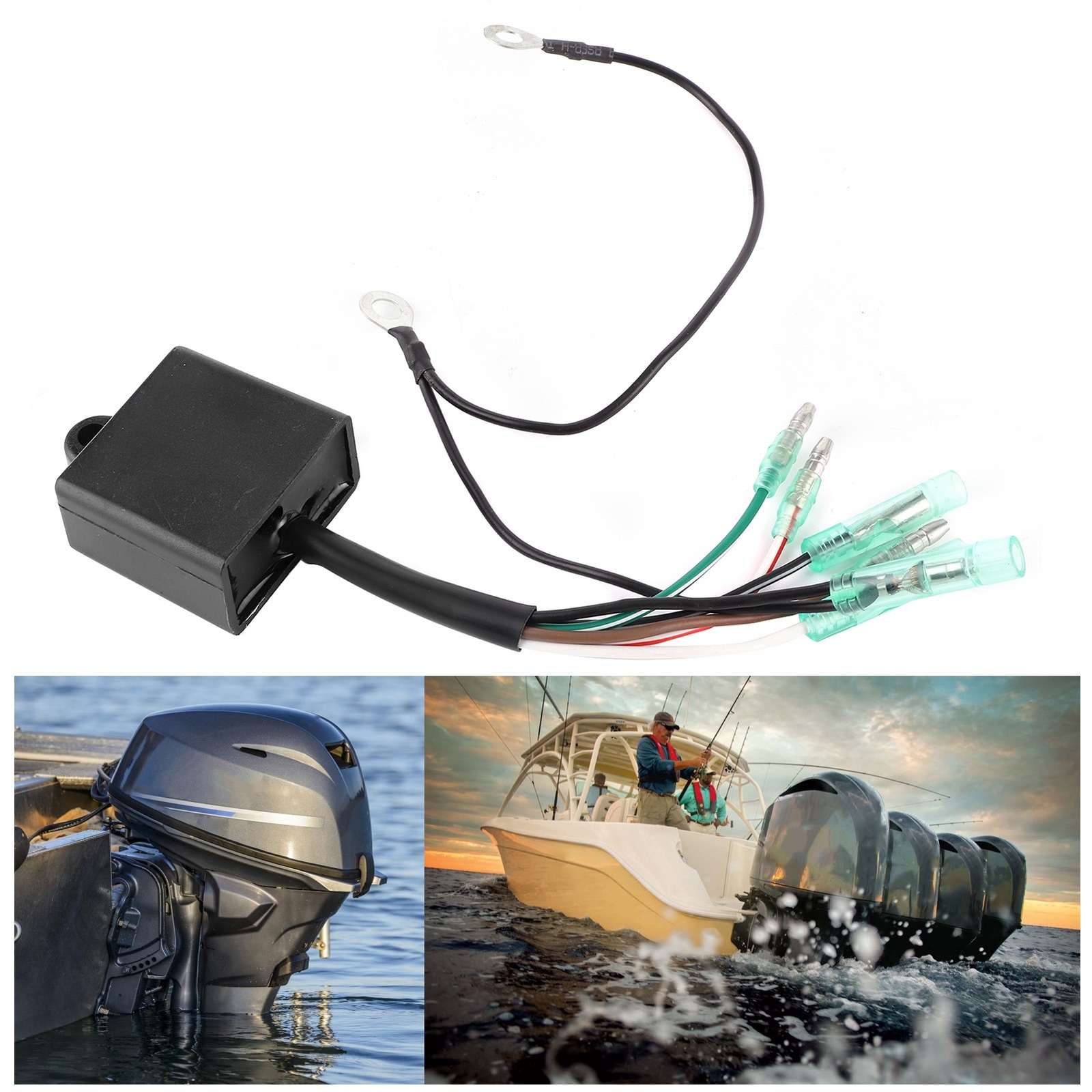 CDI Unit Assy Boat Engine Accessory 6L5‑85540‑M0‑00 Fit for Yamaha 3HP ...