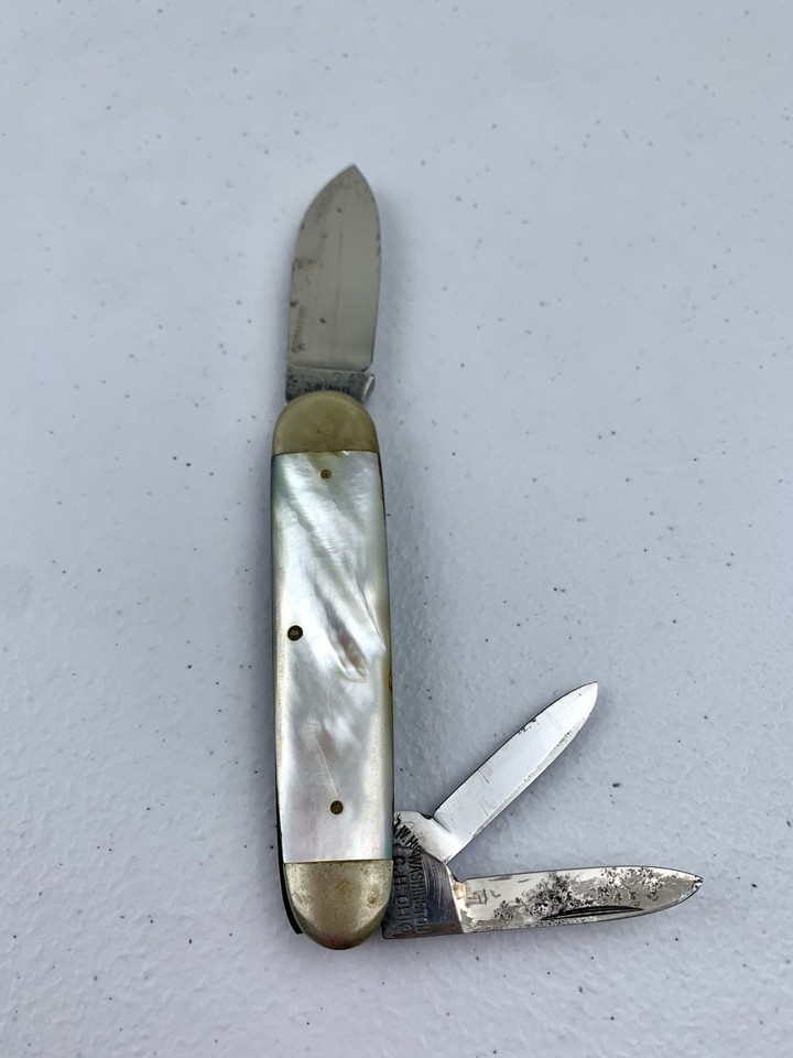 Antique J.W. Hickey And Sons Fayetteville County Whittler Three Blade ...