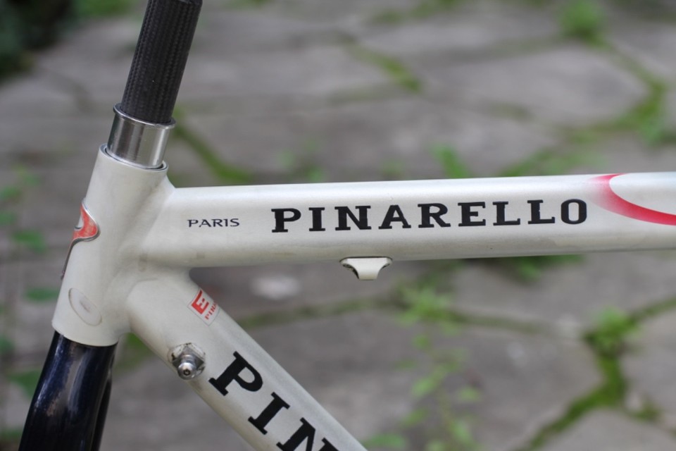Pinarello Paris Frame Carbon Aris Fork / 48 x 52 cm / White Blue gavia ...