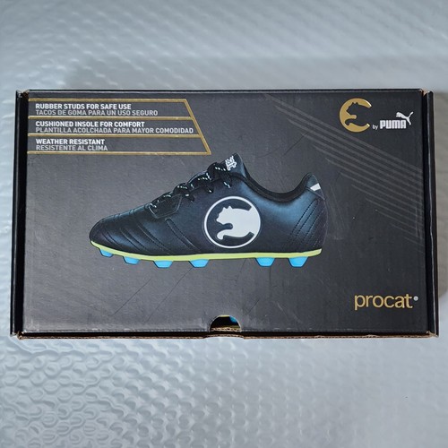 Procat By Puma Pitch Weather Resistant Dry-Fit Black Soccer Cleat, Size ...