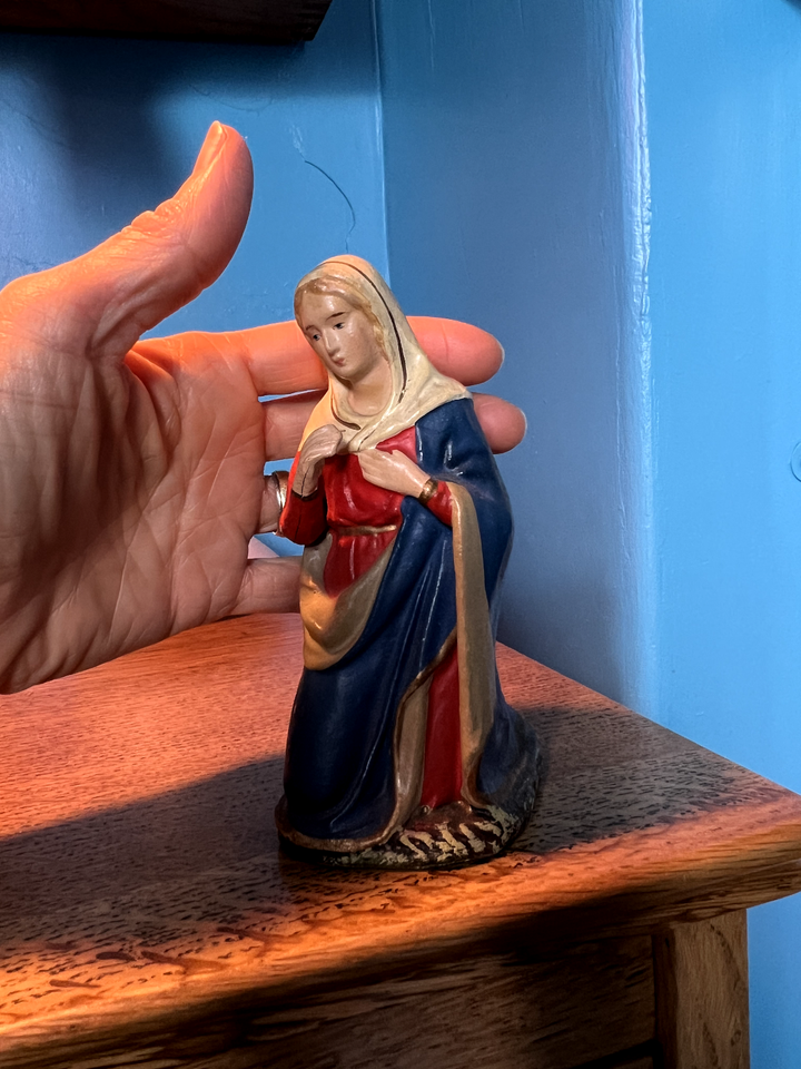 Christmas Decoration Holy Mary Nativity Figurine French Crèche Noël ...