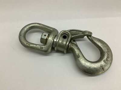 Crosby 5H8 Swivel Hook W/ Bullard Saftey Pin-Lok | eBay