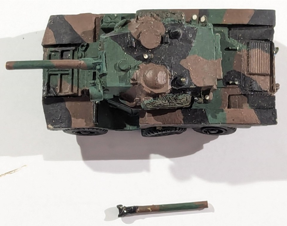 WW11 SIX WHEEL TANK - MADE BY ITA IN FRANCE - BARRELL NEEDS TO BE ...