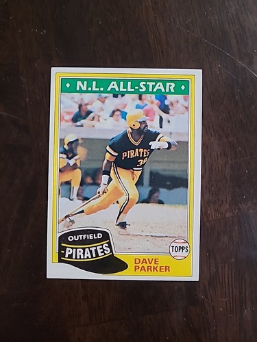 1981 Topps Dave Parker #640 All-Star Pittsburgh Pirates | eBay