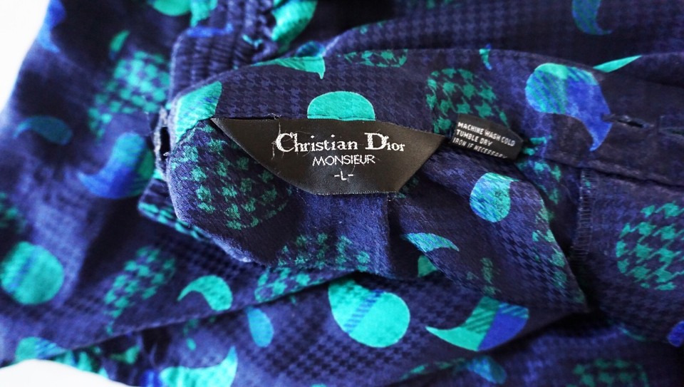 NEW MEN'S CHRISTIAN DIOR SATIN BOXER SHORT SIZE L | eBay