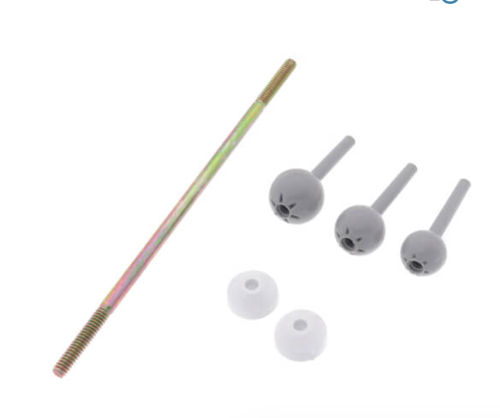 Danco 88532 Universal-Fit Bathroom Pop-Up Drain Pull Ball Rod Assembly ...