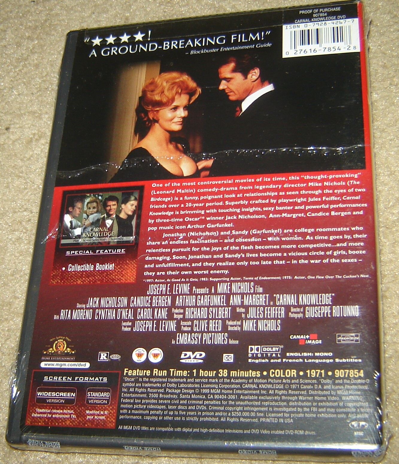 Carnal Knowledge (DVD, 1999) for sale online | eBay